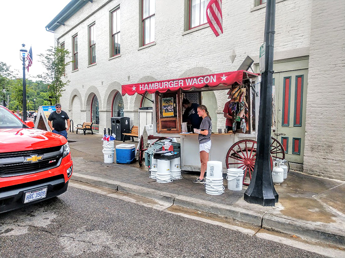 Simple, steadfast, and serving the same perfect burgers since horse-drawn carriages roamed these streets.