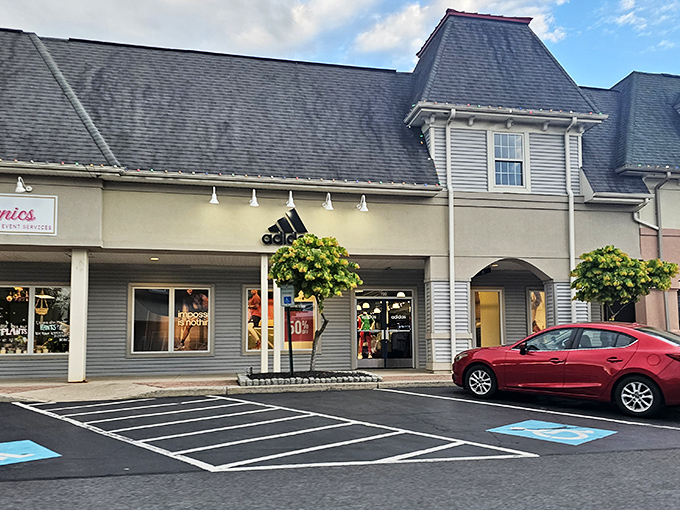 Historic charm meets modern convenience in this beautifully designed shopping destination that respects its surroundings.