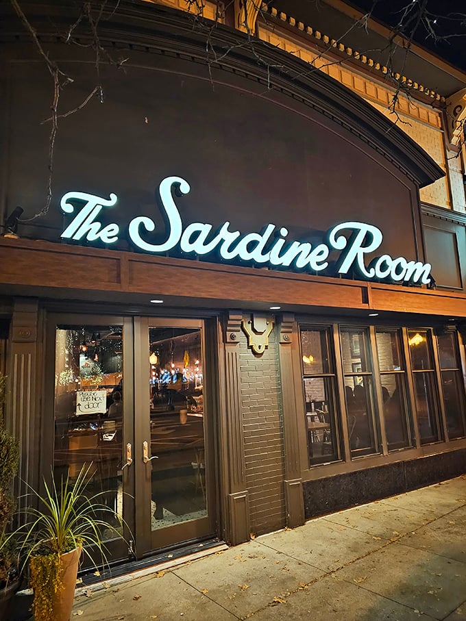 Classic storefront charm meets serious seafood business - exactly what every neighborhood needs for dinner salvation.