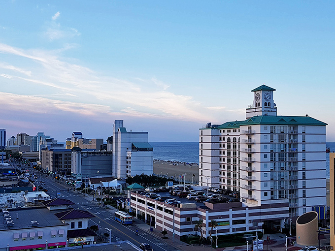 Beyond the boardwalk lies a real city with real neighborhoods and really good seafood joints. 