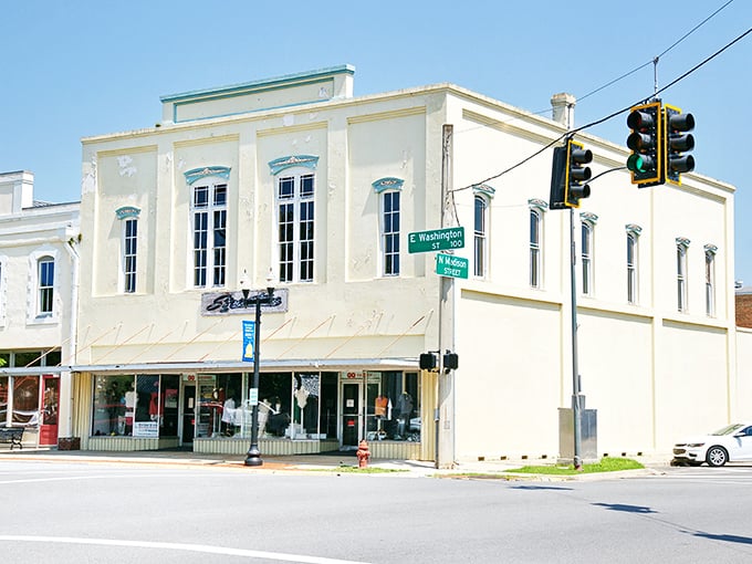 The A.L. Wilson Building has that classic "I've-seen-it-all" downtown vibe, standing sentinel at the intersection of history and everyday life.