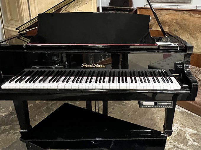 Not just a piano &ndash; a conversation piece that says, "Yes, I could have been a concert pianist, but chose to watch Netflix instead."