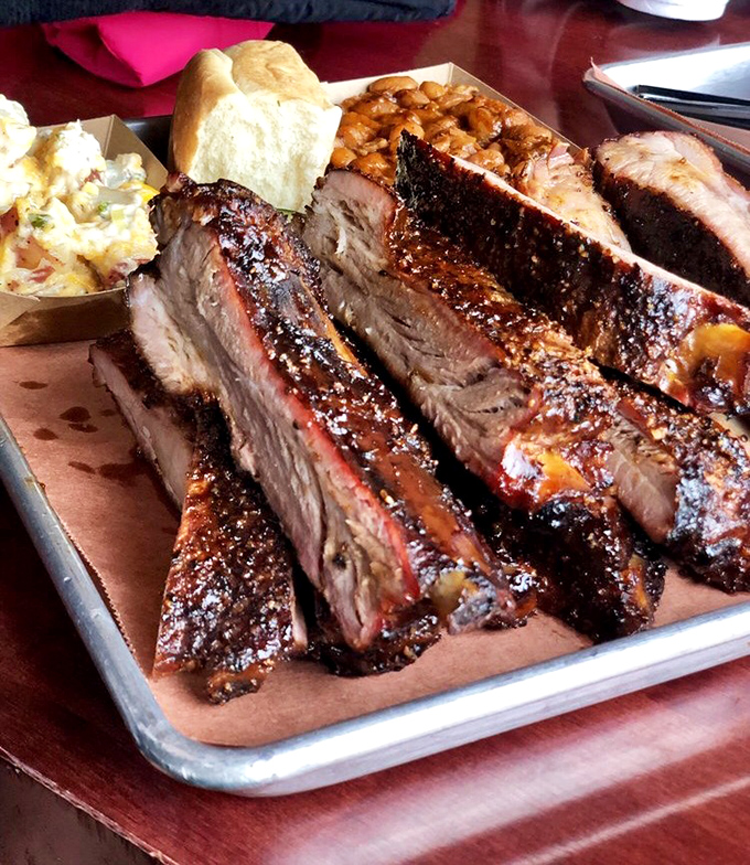 These ribs don't just fall off the bone&mdash;they practically leap toward your mouth, flaunting that perfect pink smoke ring BBQ dreams are made of.