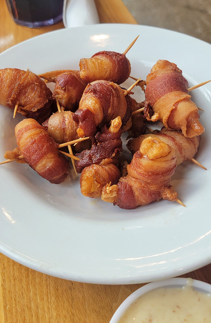 These aren't just bacon-wrapped shrimp&mdash;they're little flavor bombs where smoky bacon embraces plump shrimp in a relationship that was clearly meant to be.