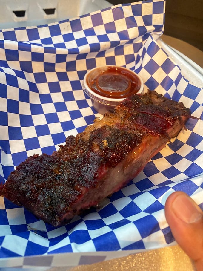 This beef rib isn't just dinner, it's a primal experience&mdash;the kind that makes you wonder why we ever bothered inventing utensils in the first place.