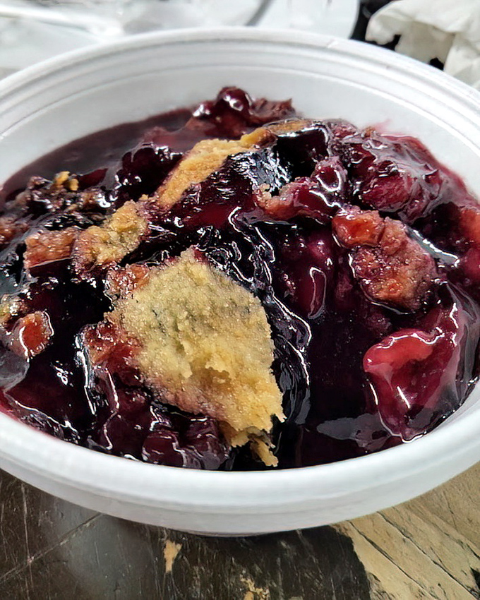 This blackberry cobbler isn't just dessert&mdash;it's the reason pants come with elastic waistbands. Sweet, tart, and worth every single calorie.