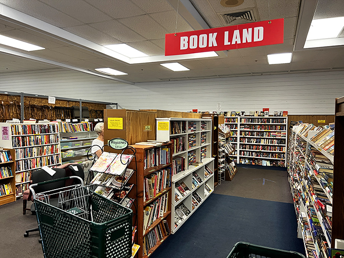 Welcome to "Book Land," where literary adventures cost less than a cup of coffee and last infinitely longer.