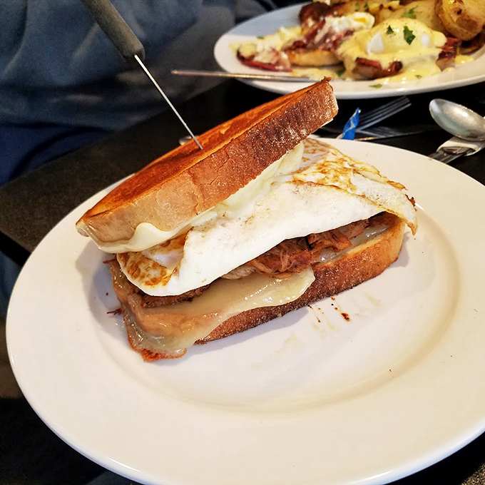This isn't just a breakfast sandwich&mdash;it's an architectural marvel of eggs, meat, and cheese that makes you wonder why you ever settled for less.