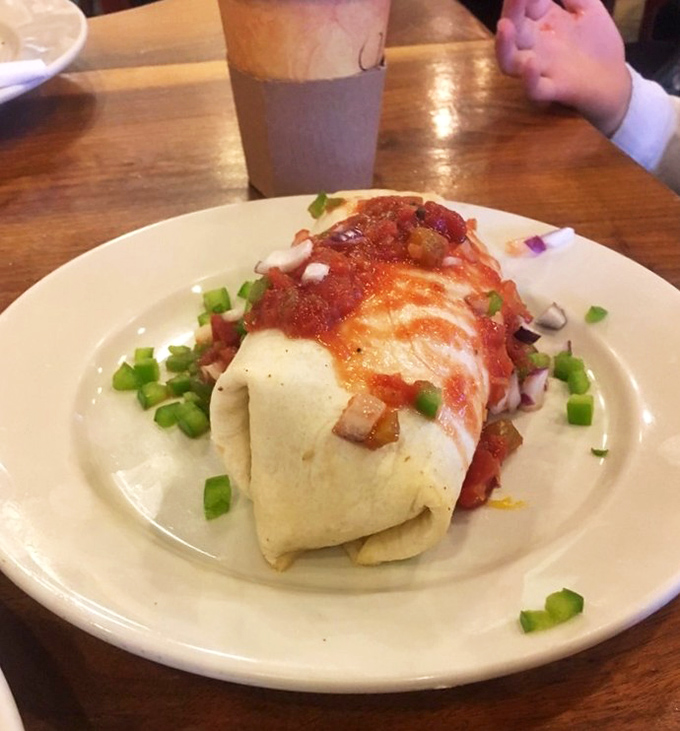 This isn't just a breakfast burrito&mdash;it's breakfast architecture. Layers of flavor wrapped in a tortilla blanket and crowned with a salsa tiara.