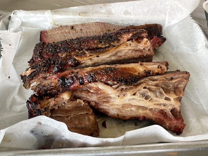 Behold the brisket in all its glory&mdash;that bark, that smoke ring, that tenderness that makes you wonder if you've been eating meat wrong your entire life.
