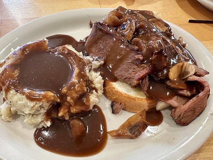 That perfect smoke ring doesn't lie – this is what happens when brisket meets genuine barbecue artistry.