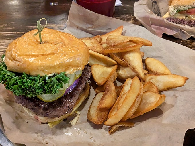 This isn't just a burger&mdash;it's a masterpiece of beef architecture, where every layer from the toasted bun to the fresh toppings plays its part perfectly.