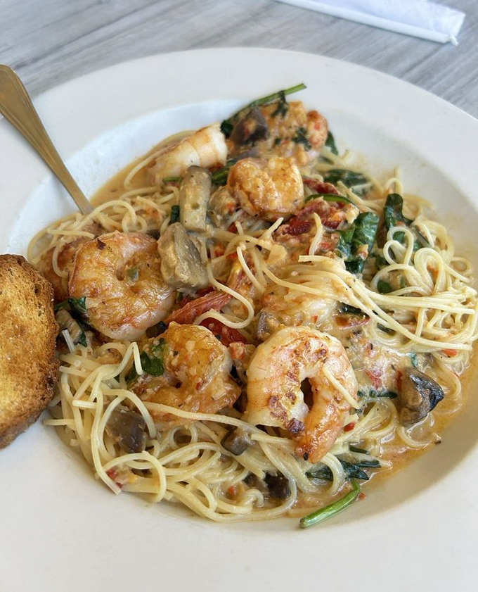 This Cajun Shrimp Pasta isn't just a meal &ndash; it's a creamy, spicy symphony where plump shrimp and al dente pasta perform a perfect duet. 