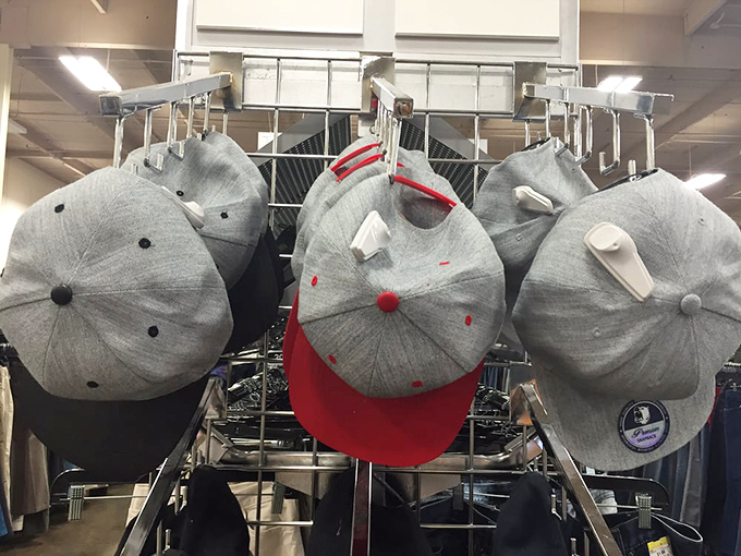 Hat heaven for the indecisive shopper. Why commit to just one baseball cap when you can build a collection for less than the price of a stadium hot dog?