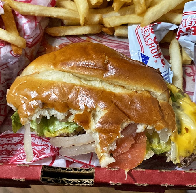 This isn't just a cheeseburger; it's a masterclass in simplicity done perfectly &ndash; the kind that makes you question why you ever ordered anything else.