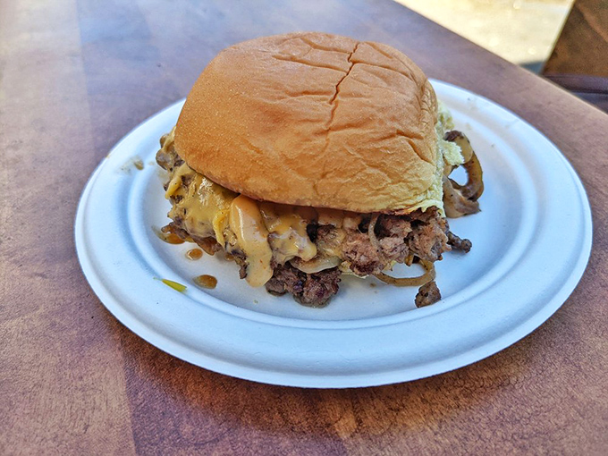 This isn't just a cheeseburger&mdash;it's the moment you realize all other burgers have been lying to you your entire life.