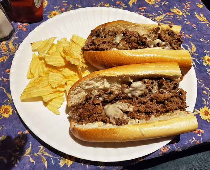 The legendary Schmitter&reg; in all its glory&mdash;where beef, cheese, and salami perform a flavor symphony that makes your taste buds stand and applaud.