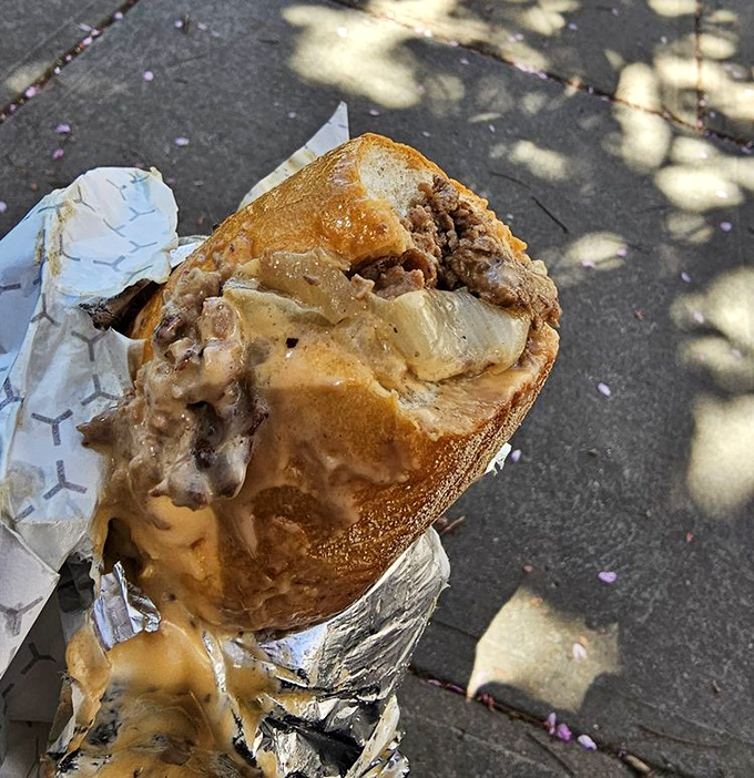 This cheesesteak isn't just melting cheese &ndash; it's melting hearts and rewriting the rules of sandwich perfection.