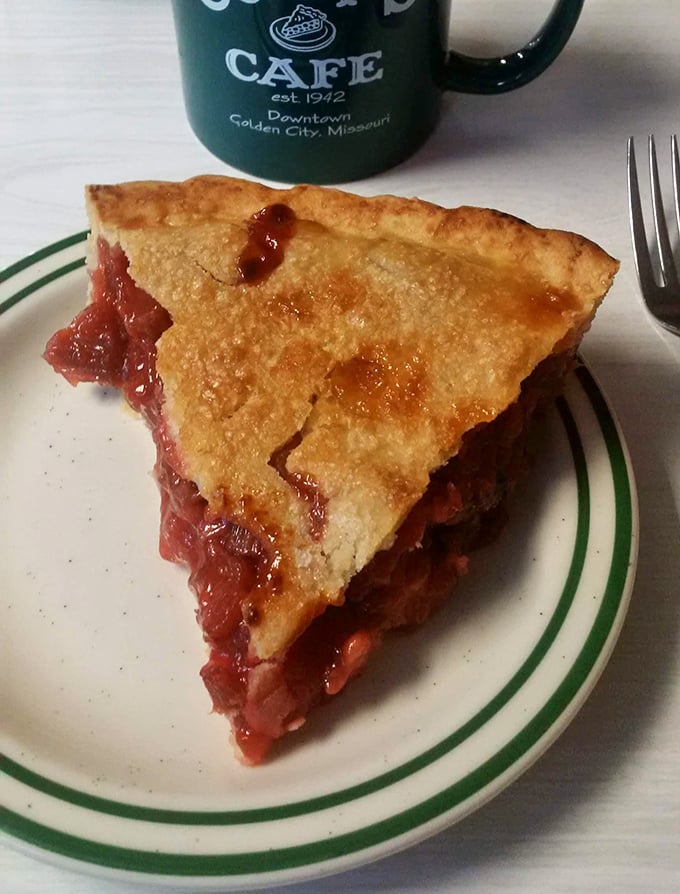 The star of the show—cherry pie so perfectly balanced between sweet and tart that it might just bring a tear to your eye.