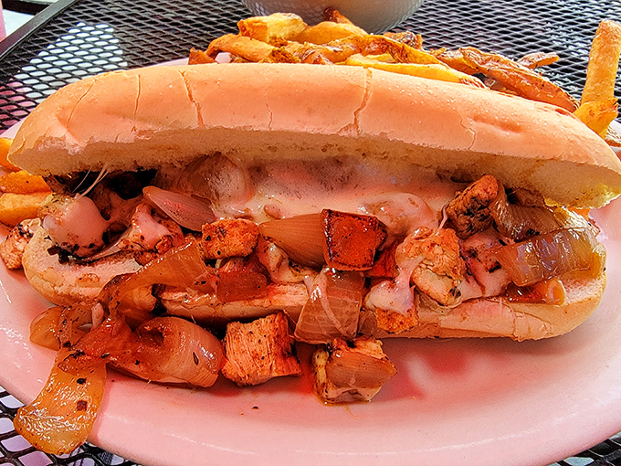 This sandwich doesn't just satisfy hunger&mdash;it obliterates it. Packed with savory morsels and melty goodness, it's the diplomat between lunch and dinner.