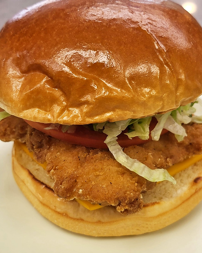This chicken sandwich isn't trying to win Instagram fame&mdash;it's aiming for something more important: making you close your eyes and sigh with satisfaction after the first bite.