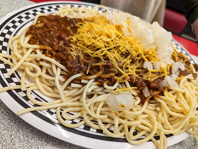 Behold the Chili Mac in all its glory&mdash;where pasta meets meaty chili in a marriage so perfect it should have its own reality show.