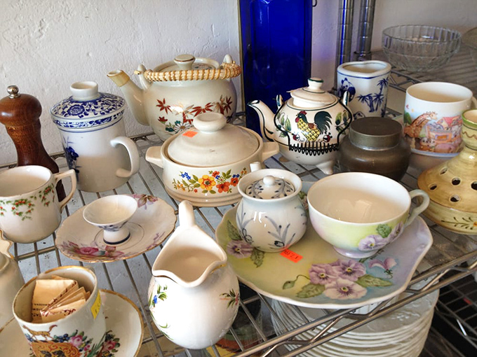 Teapots with stories to tell and cups waiting for new conversations&mdash;this china collection rivals what your grandmother carefully stored away.