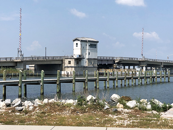 The Chincoteague drawbridge isn't just a connection to the mainland&mdash;it's the dividing line between "real life" and "island time." Cross at your own risk of relaxation!