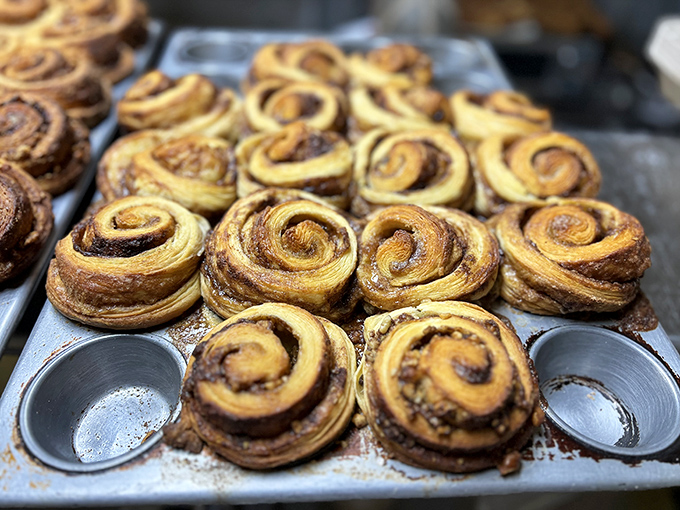 Spiral-bound happiness that's worth every calorie. These cinnamon rolls aren't just pastries&mdash;they're edible proof that mornings can actually be wonderful.