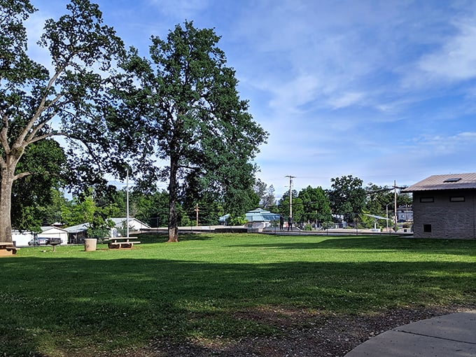Even the park benches here come with million-dollar views &ndash; democracy at its finest, folks.