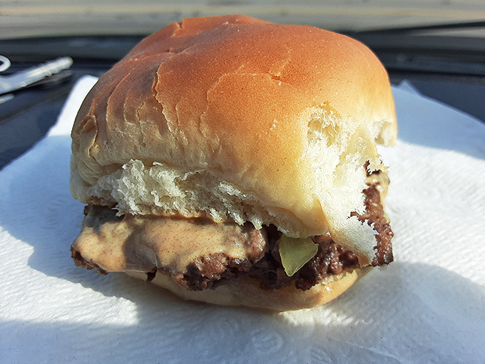 This isn't just a burger&mdash;it's edible history. The crispy-edged patty and soft bun create a harmony that Mozart would envy.