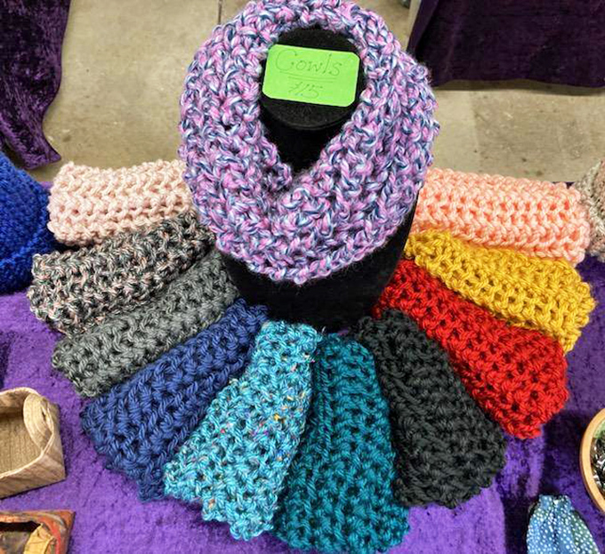 Handcrafted cowls in every color imaginable&mdash;because Pennsylvania winters demand both warmth and style. Your neck will thank you come January.