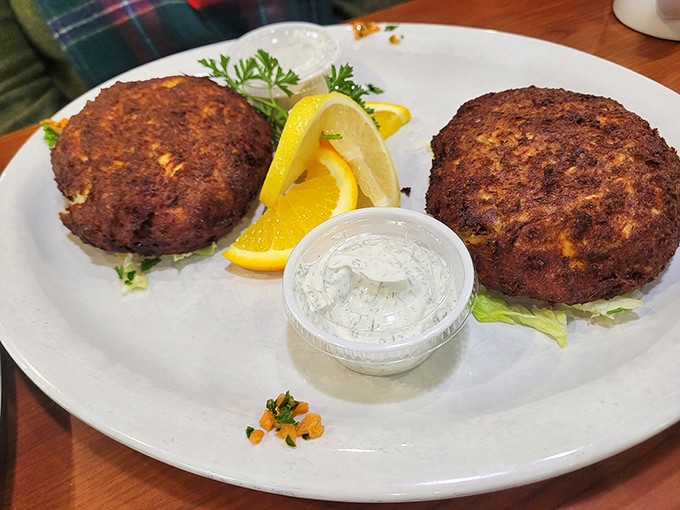 These golden-brown crab cakes are the Meryl Streep of seafood&mdash;consistently excellent, perfectly composed, and deserving of all the awards. The tartar sauce is just the supporting actor.
