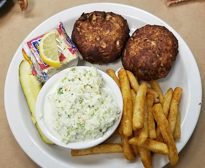 These golden-brown crab cakes are what Maryland dreams are made of&mdash;mostly crab, minimal filler, and cooked to perfection. 