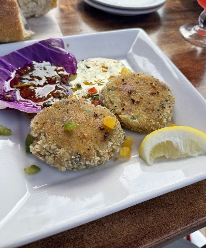 Golden-brown perfection! These crab cakes aren't playing the usual "where's the crab?" game&mdash;they're packed with sweet chunks that make you close your eyes in bliss. 