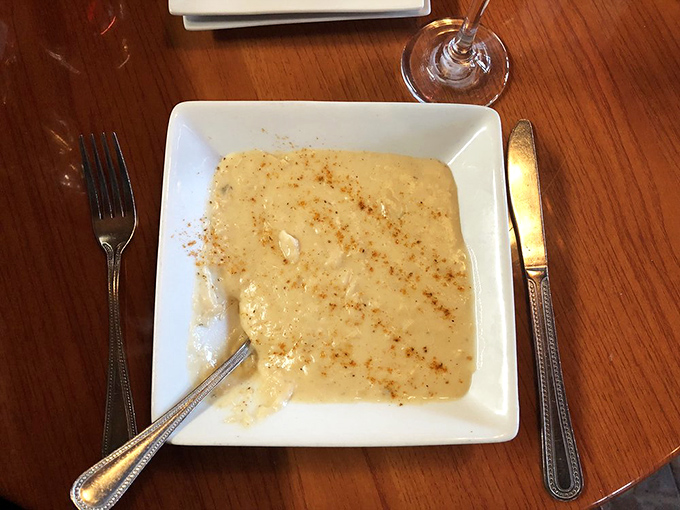 Behold: the legendary cream of crab soup. This velvety bowl of happiness has launched a thousand road trips and zero regrets.