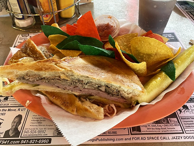 Behold the Cuban sandwich that's causing whispered conversations and converting skeptics into believers across Sarasota.