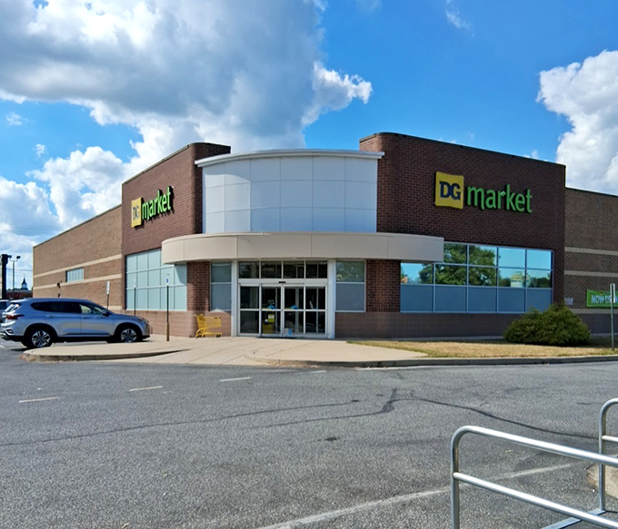 The modern DG Market brings contemporary convenience to Harrington without sacrificing the personal touch that makes small-town shopping special.