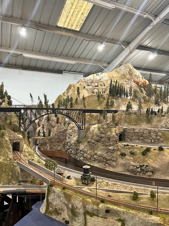 Every curve reveals another masterpiece of craftsmanship that makes you feel like Gulliver among the Lilliputians.