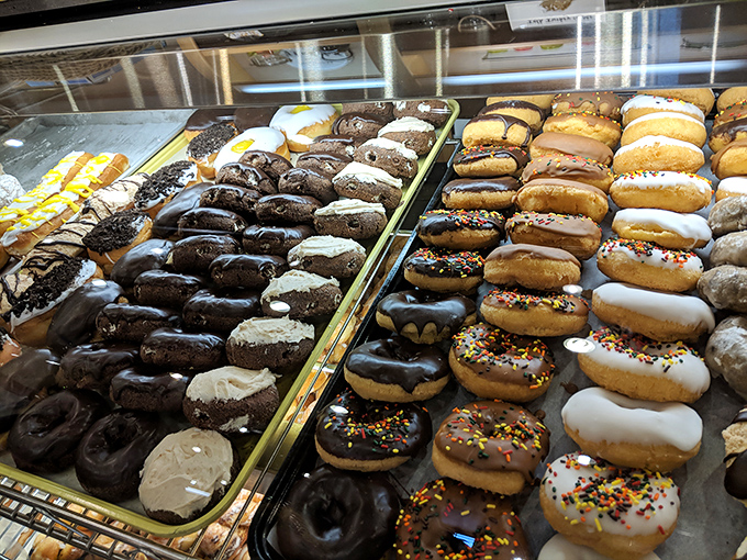 Donut heaven exists, and it's in Sugarcreek, Ohio. Each one a perfect circle of happiness waiting to be devoured.