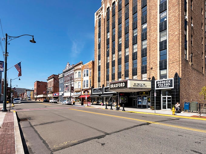 Main Street's historic buildings stand like well-preserved time capsules, housing modern businesses in spaces that have witnessed over a century of community life.