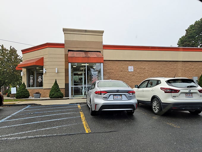 Even the familiar comfort of Dunkin' feels friendlier here, where your coffee comes with mountain views instead of traffic jams.