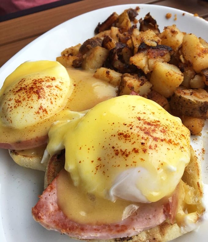 These eggs Benedict aren't just breakfast&mdash;they're a masterpiece of perfectly poached eggs, smoky ham, and hollandaise that belongs in the Cleveland Art Museum.
