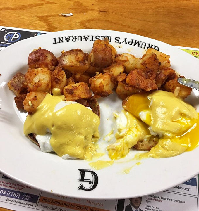 Those eggs Benedict could make Julia Child weep tears of buttery, hollandaise-covered joy.