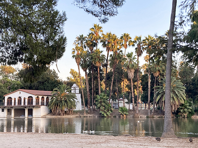 Fairmount Park's serene lake and boathouse offer a postcard-perfect escape that feels worlds away from freeway frustrations.