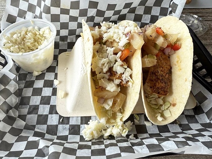 These aren't just fish tacos; they're edible postcards from paradise&mdash;simple, fresh, and exactly what you came to Florida to find.