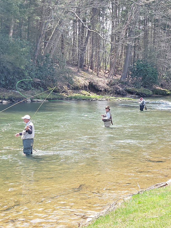 Fly fishing in Brookville's pristine waters isn't just a hobby &ndash; it's meditation with the occasional bonus of dinner.