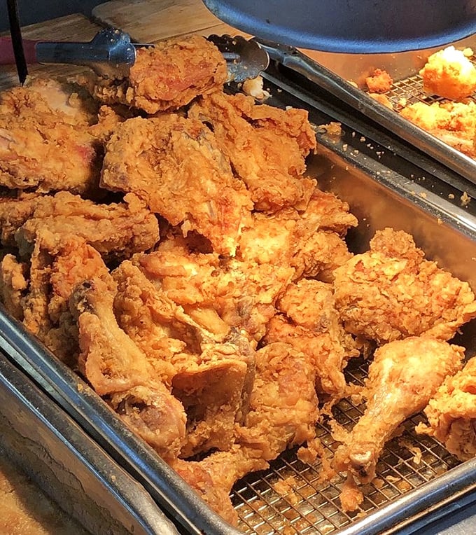 This isn't just fried chicken; it's edible gold&mdash;crispy, juicy perfection that might just ruin all other fried chicken for you.