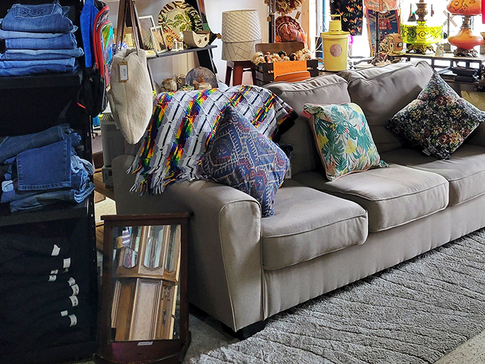 Mid-century modern meets your living room dreams in displays that would make Don Draper jealous.