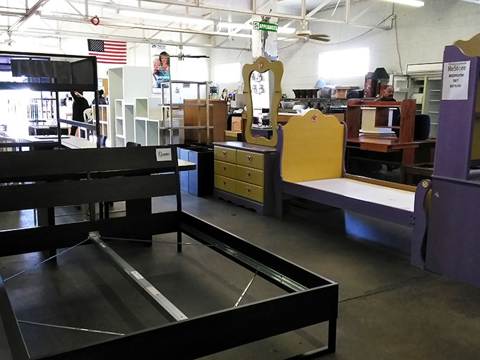 That yellow bed frame isn't just furniture&mdash;it's someone's childhood memory waiting to be reborn in a new home.